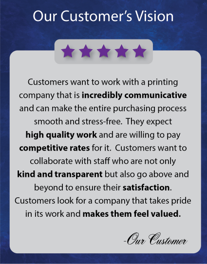 American Printer - Our Customer’s Vision